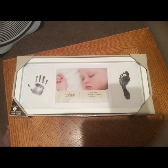 Other | Nib Babys Hand Footprint Frame And Ink Pad | Poshmark